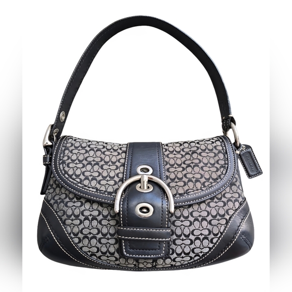 Coach | Bags | Coach Y2k Soho Small Signature Flap Shoulder Bag F925 ...